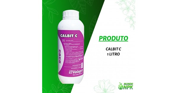 Calbit C - Cálcio Quelatizado - Valagro - 1 Litro - Orquiloja